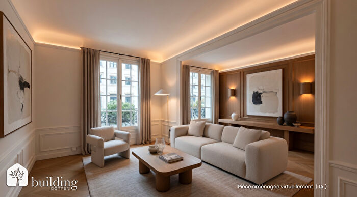 Appartement à vendre - Asnières-sur-Seine, Centre-ville - 4 pièces - 2 chambres