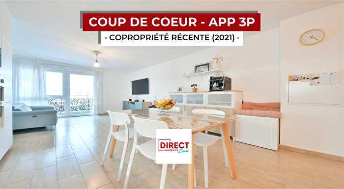 Appartement à vendre - Alfortville, Zola Carnot, Alouettes, Val de Seine - 3 pièces - 2 chambres