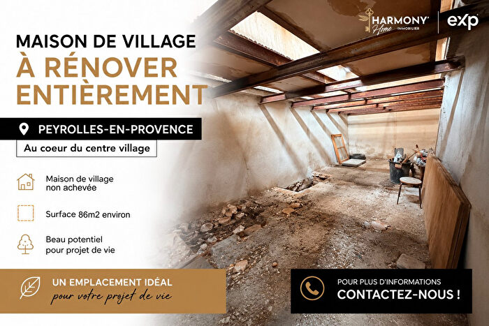 Maison 3 pièces à Peyrolles-en-Provence, à vendre