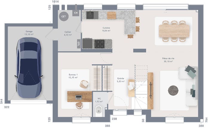 Maisons à vendre et appartements à louer - 3