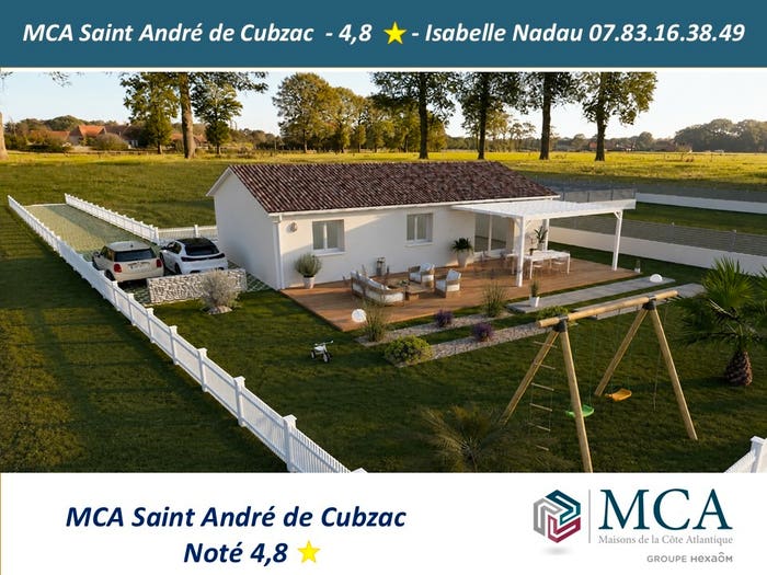 Abzac : Maison 4 pièces à vendre