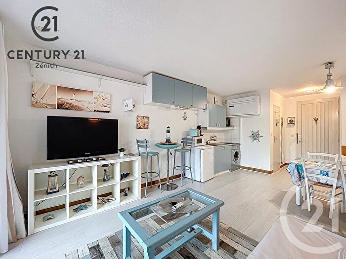 Appartement à vendre - Le Barcarès, Presquîle, La Coudalère - 1 pièce