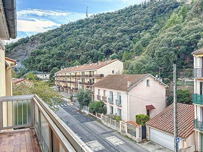 Appartement à louer - Amélie-les-Bains-Palalda - 2 pièces - 1 chambre