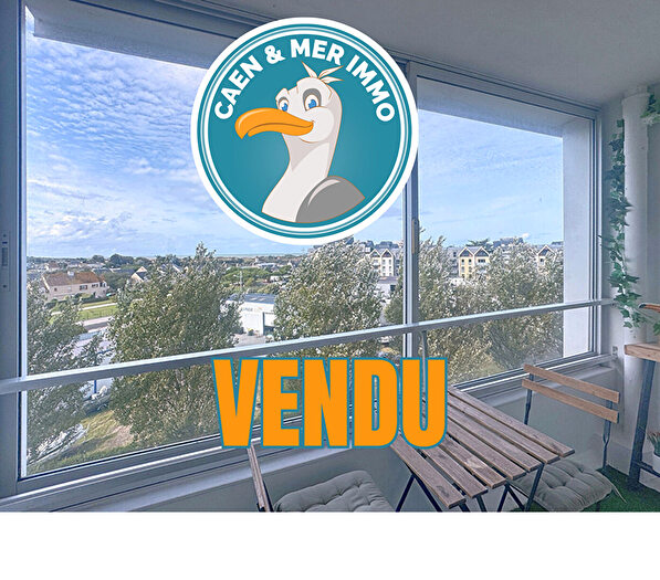 Appartement à vendre - Courseulles-sur-Mer - 2 pièces - 1 chambre