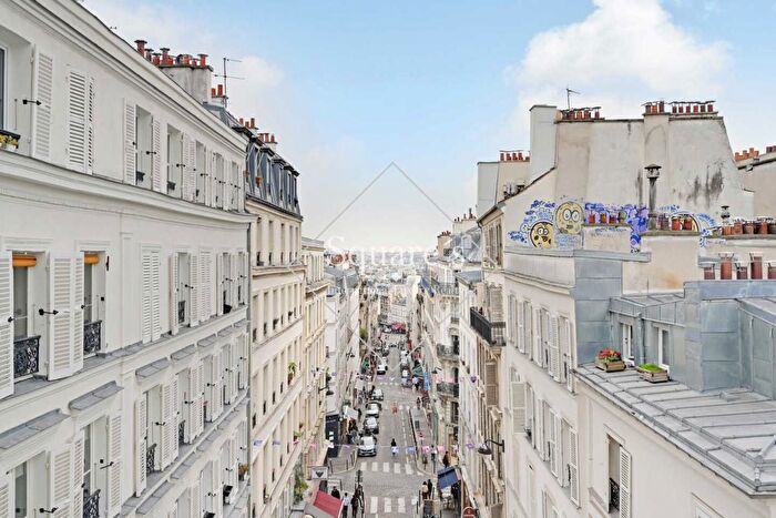 Appartement à vendre - Paris e , Montmartre, Sacré Coeur, Abbesses - 3 pièces - 2 chambres