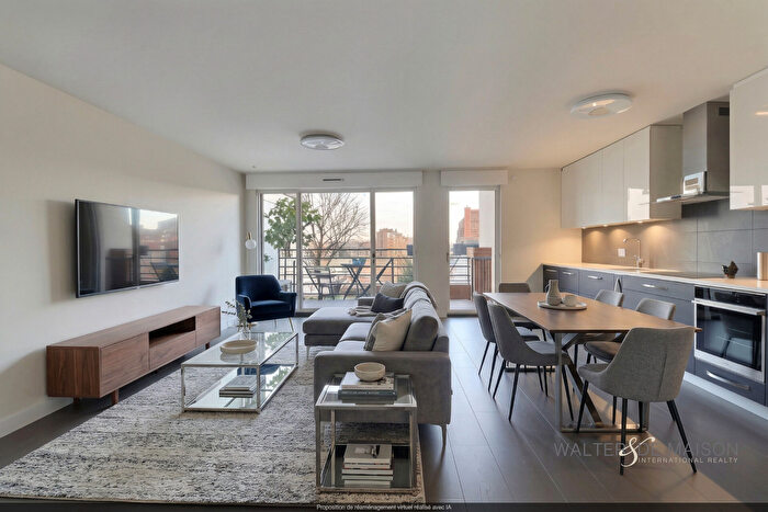 Appartement à vendre - Asnières-sur-Seine, Bécon, Bourguignons - 5 pièces - 4 chambres