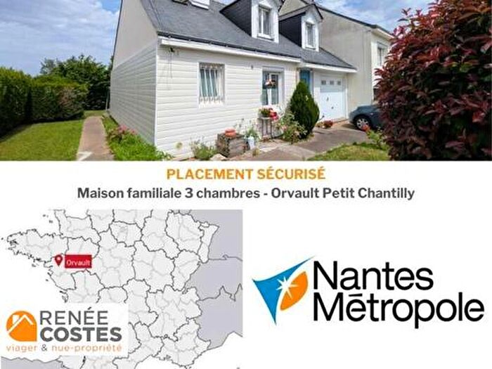 Orvault, Petit-Chantilly, Bignon, Morlière : Maison 5 pièces à vendre