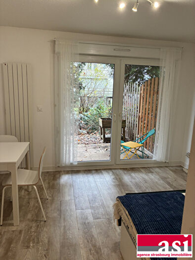 Appartement à louer - Strasbourg, Robertsau - 1 pièce