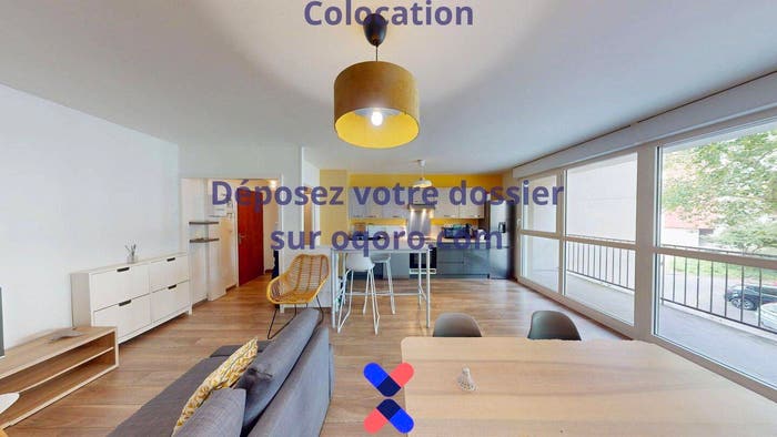Appartement 5 pièces à louer - Bellevue, Brest