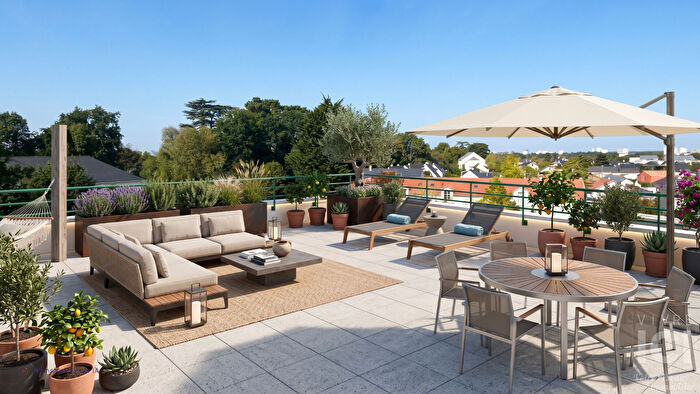 Orvault, Petit-Chantilly, Bignon, Morlière : Appartement 5 pièces à vendre