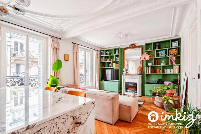 Appartement à vendre - Paris e , Trudaine, Rochechouart - 2 pièces - 1 chambre