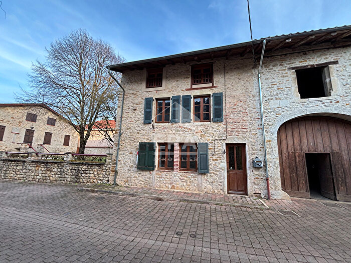 Maison à vendre - Meillonnas - 6 pièces - 4 chambres