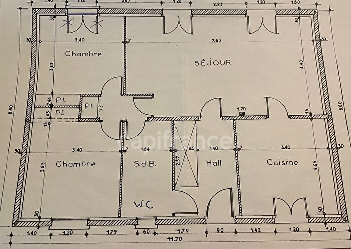 Maison à vendre - Ermenonville-la-Petite - 4 pièces - 2 chambres
