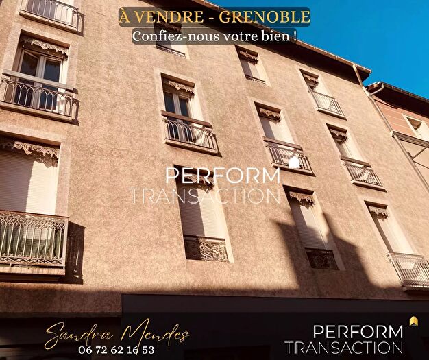 Appartement à vendre - Grenoble, Berriat - 2 pièces - 1 chambre