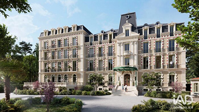 Appartement à vendre - Arcachon, Ville dHiver, Parc Mauresque - 3 pièces - 2 chambres