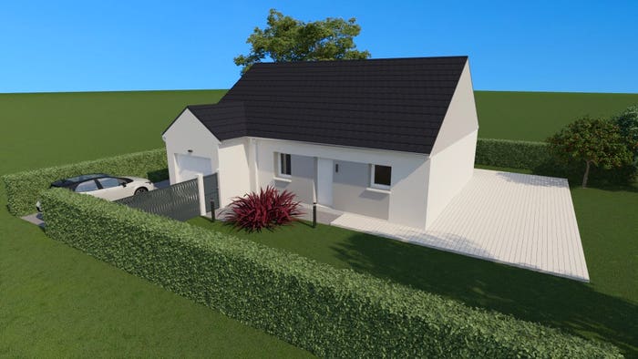 Incarville : Maison 4 pièces à vendre