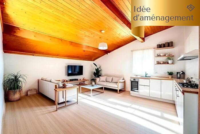 Appartement à vendre - Marignier - 3 pièces - 2 chambres