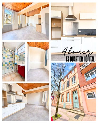 Appartement 3 pièces à louer à Centre Ville, Montauban