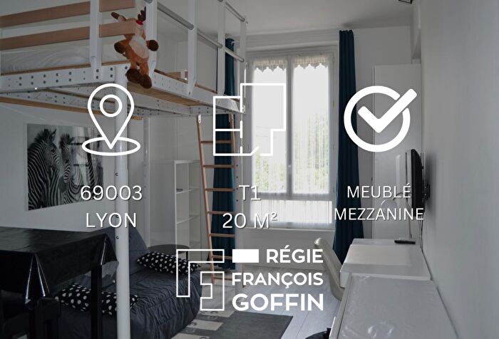 Lyon 3ème, Mutualité, Préfecture, Moncey - Appartement 1 pièce à louer
