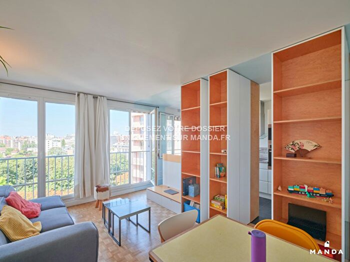 Paris 13ème, Butte-aux-Cailles : Appartement 3 pièces à louer