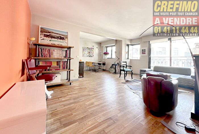 Appartement à vendre - Asnières-sur-Seine, Centre-ville - 5 pièces - 4 chambres