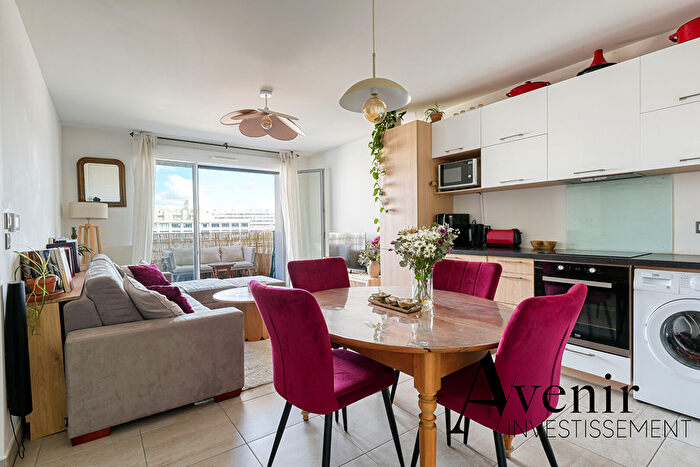 Villeurbanne, Perrallière - Appartement 2 pièces à vendre