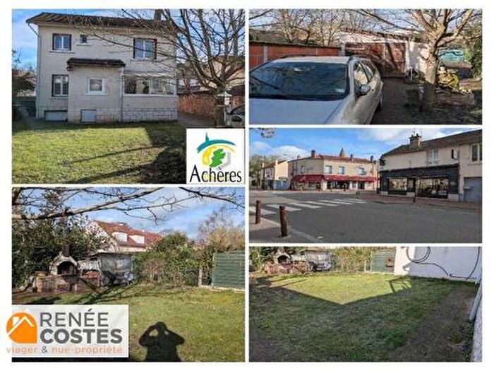 Maison à vendre - Achères, Champs de Villars, Le Magasin, Gare, Petite-Arche - 5 pièces - 3 chambres