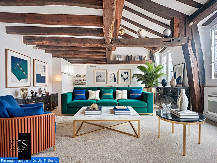 Appartement à vendre - Paris e , Saint-Germain des Près - 2 pièces - 1 chambre