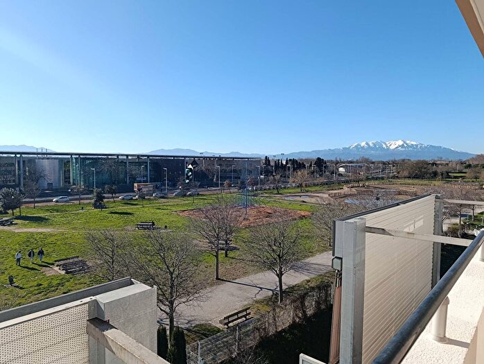 Appartement à louer - Bas Vernet Ouest, Perpignan - 2 pièces - 1 chambre