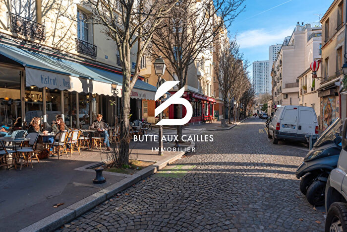 Appartement à vendre - Paris e , Butte-aux-Cailles - 2 pièces - 1 chambre