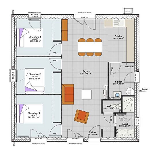 Maisons à vendre et appartements à louer - 3