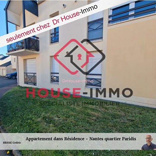 Appartement 3 pièces à Nantes, Eraudière, La Marrière, Rond-point de Paris, à vendre