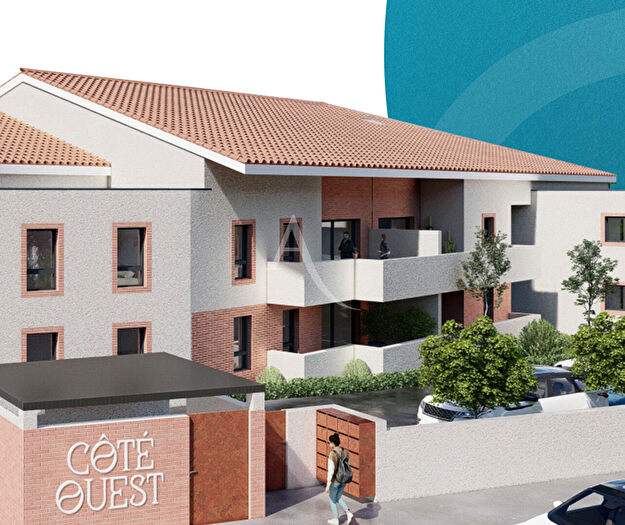 Appartement à vendre - Castelginest - 3 pièces - 2 chambres