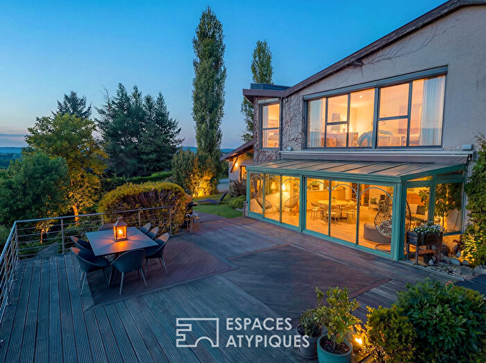 Maison à vendre - Jassans-Riottier - 9 pièces - 4 chambres