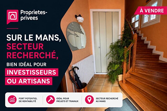 Le Mans, Saint-Aldric : Maison 9 pièces à vendre