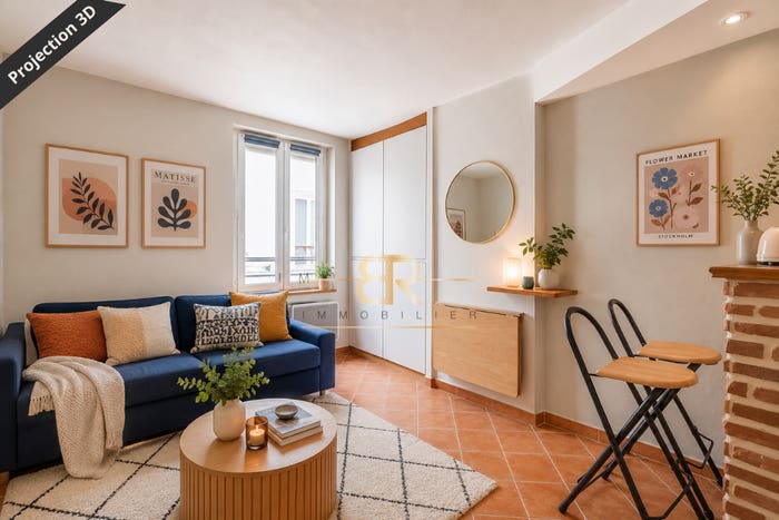 Paris 9ème, Trudaine, Rochechouart : Appartement 1 pièce à vendre