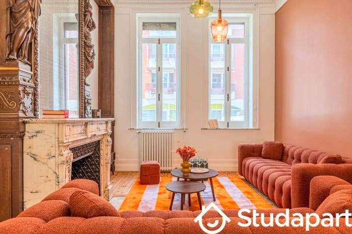 Moulins, Lille : Appartement 1 pièce à louer