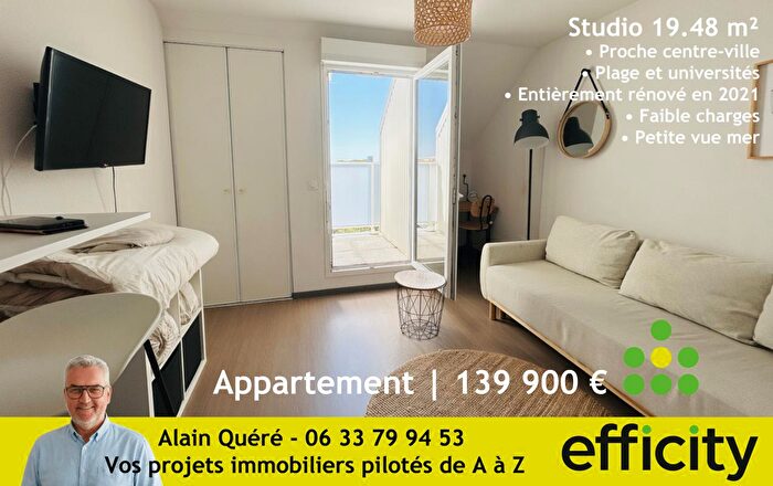 La Rochelle, Les Minimes : Appartement 1 pièce à vendre