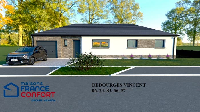 Diéval - Maison 4 pièces à vendre
