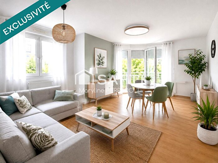Strasbourg, Koenigshoffen, Hohberg : Appartement 3 pièces à vendre