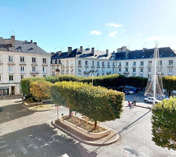 Appartement à vendre - Tours, Centre-ville - 3 pièces - 1 chambre