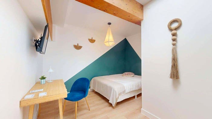 Appartement 1 pièce à louer à Saint Augustin, Tauzin, Alphonse Dupeux, Bordeaux
