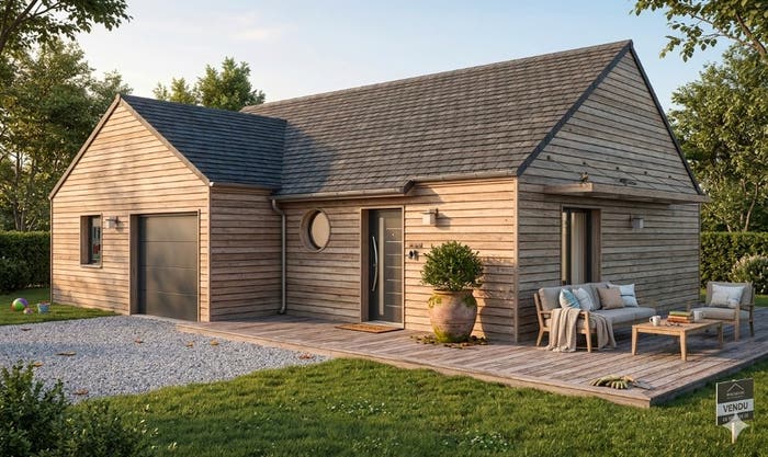 Saint-Pierre-de-Plesguen : Maison 5 pièces à vendre