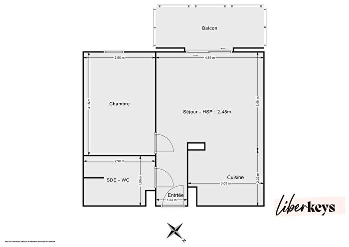 Appartement 2 pièces à La Chapelle-sur-Erdre, Perrières, Coutancière, à vendre