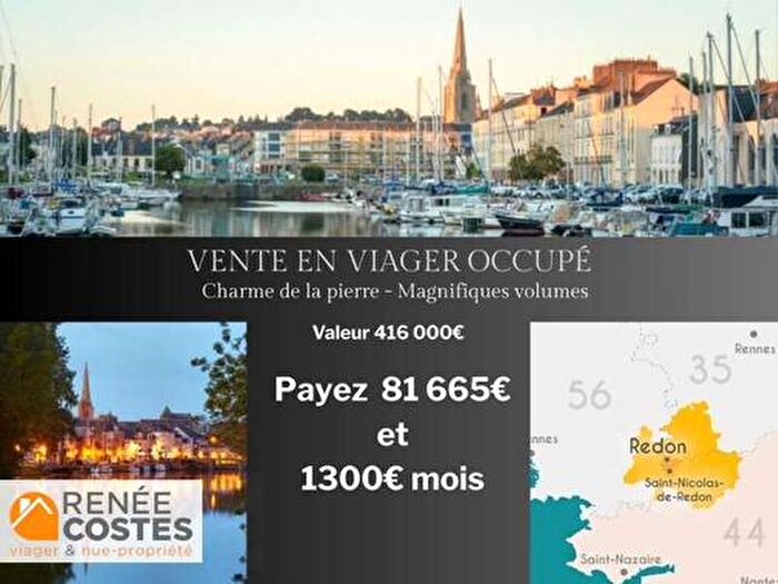 Maison à vendre - Redon - 9 pièces - 4 chambres