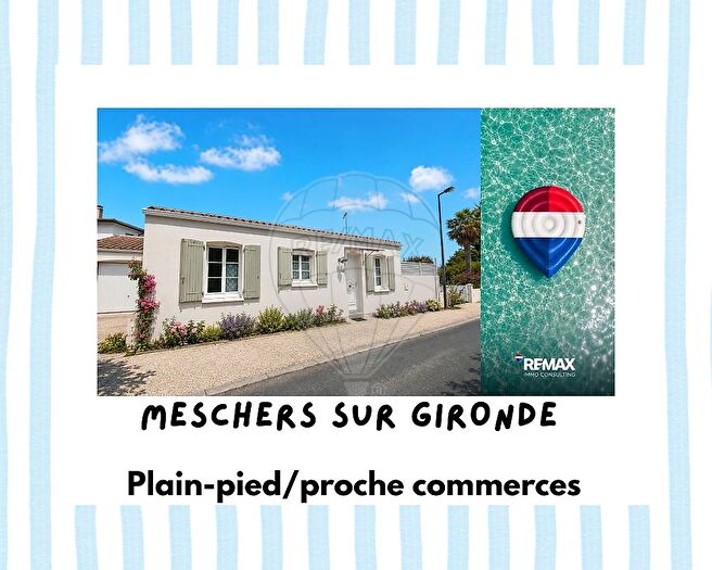 Maison 4 pièces à vendre à Meschers-sur-Gironde