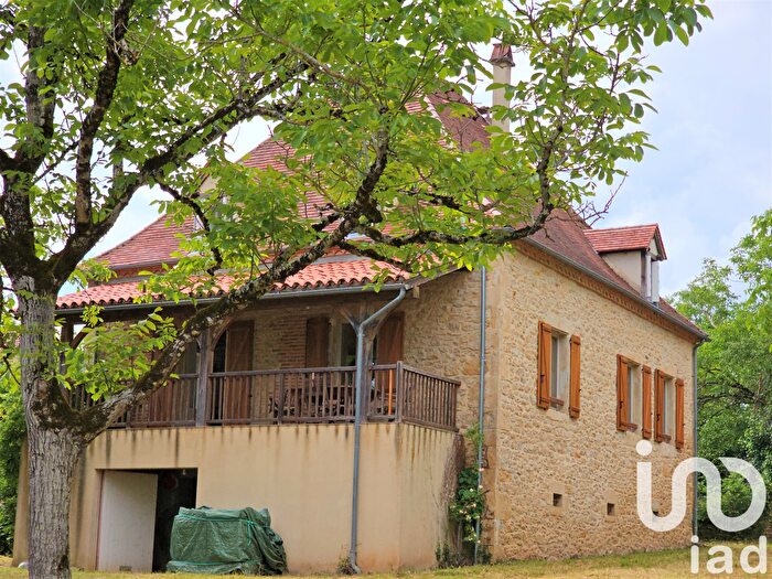 Maison à vendre - Loubressac - 7 pièces - 4 chambres