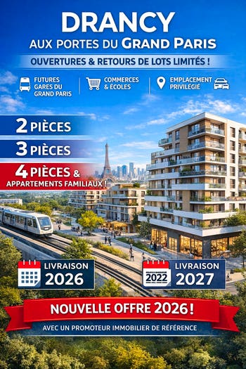 Maison 3 pièces à vendre - Drancy, Le Petit Drancy