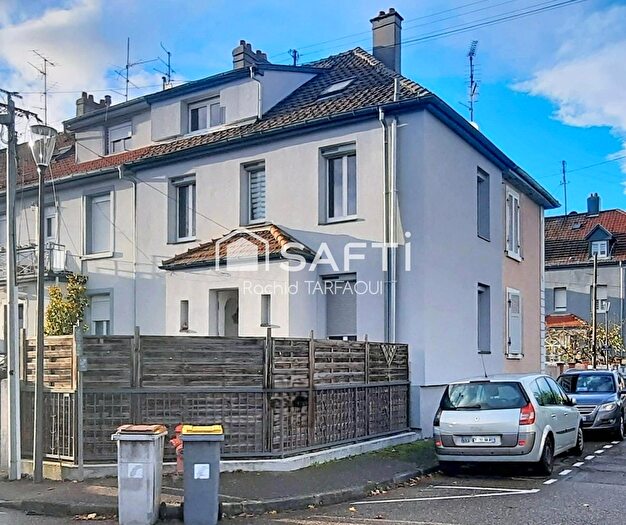 Maison à vendre - Mulhouse, Cité-Briand - 5 pièces - 3 chambres