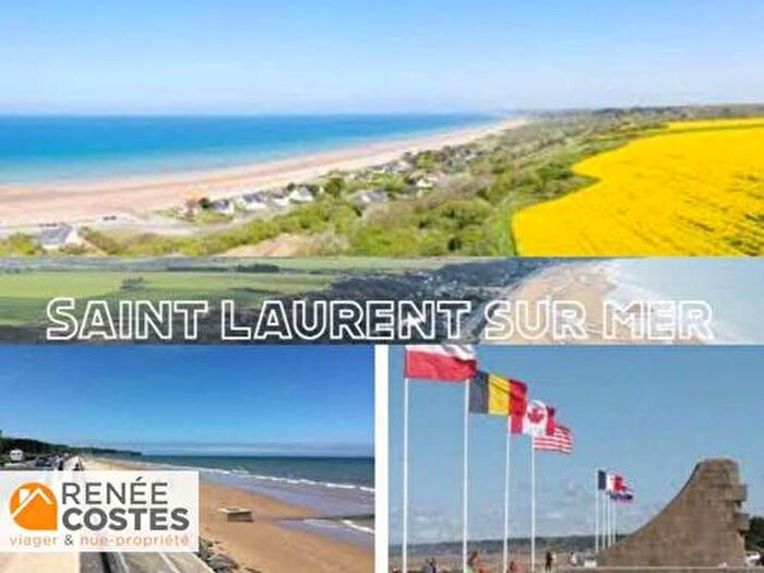 Maison à vendre - Saint-Laurent-sur-Mer - 4 pièces - 3 chambres